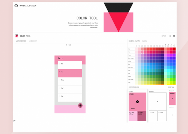Website Palet Warna yang Membantu dalam Desain Website