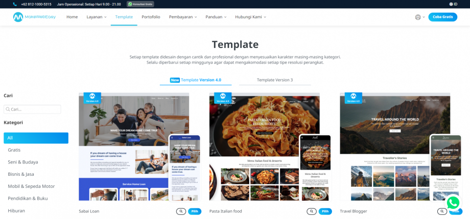 Cara Membuat Website (Gratis) yang Mudah Digunakan dan Siap Pakai