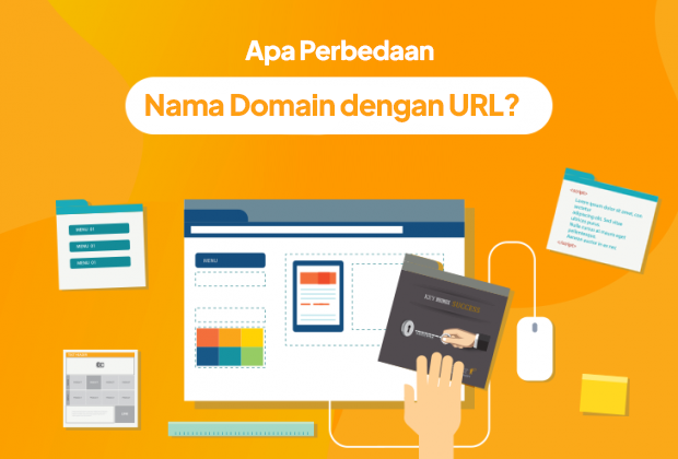 Apa Perbedaan Nama Domain dengan URL? - MakeWebaEasy Blog