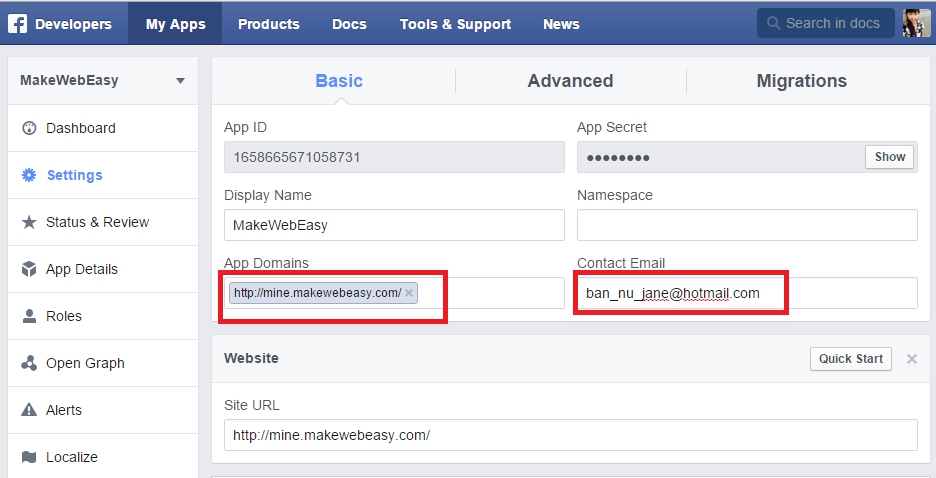 วิธีการตั้งค่า Facebook API สำหรับเชื่อมต่อ Facebook เข้ากับเว็บไซต์ ...