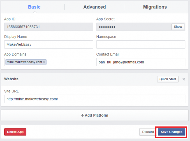 วิธีการตั้งค่า Facebook API สำหรับเชื่อมต่อ Facebook เข้ากับเว็บไซต์ ...