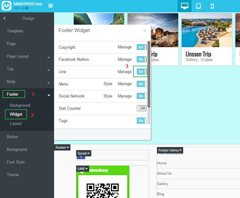 วิธีตั้งค่าการเชื่อมต่อ Line@ เข้ากับเว็บไซต์ - MakeWebEasy Blog
