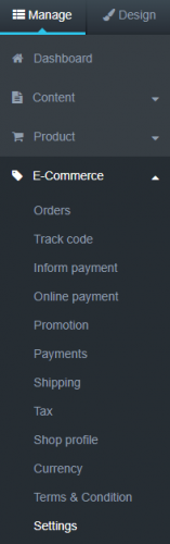 การตั้งค่าระบบ E-Commerce - MakeWebEasy Blog