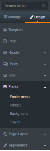 การจัดการระบบเมนูด้านล่าง (Footer) - MakeWebEasy Blog