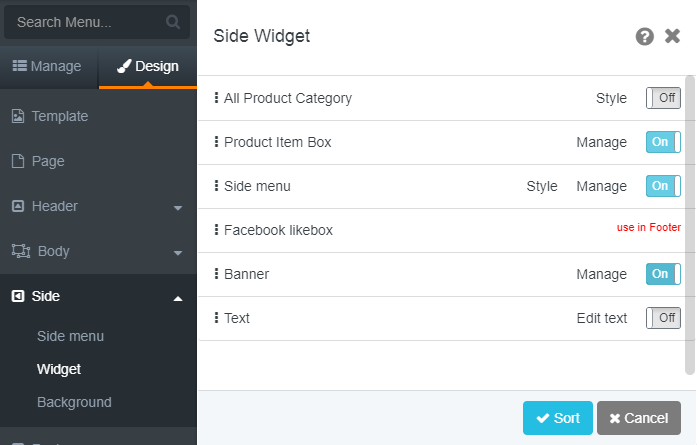 widget side - MakeWebEasy Blog