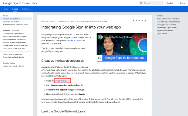 วิธีการตั้งค่า Google API สำหรับใช้งาน Google Sign-In - MakeWebEasy Blog