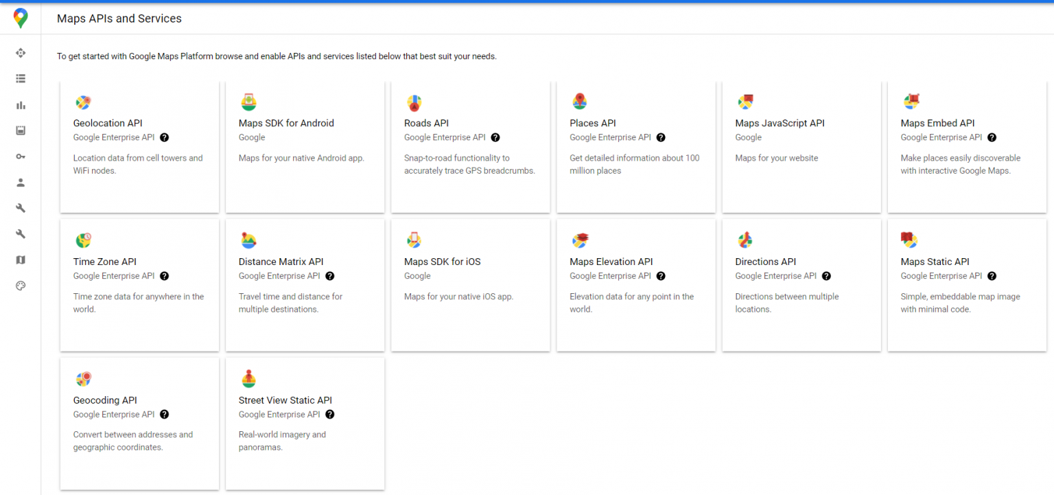 วิธีการขอ Google Map Api Key สำหรับใช้งานแผนที่ Google Map ...