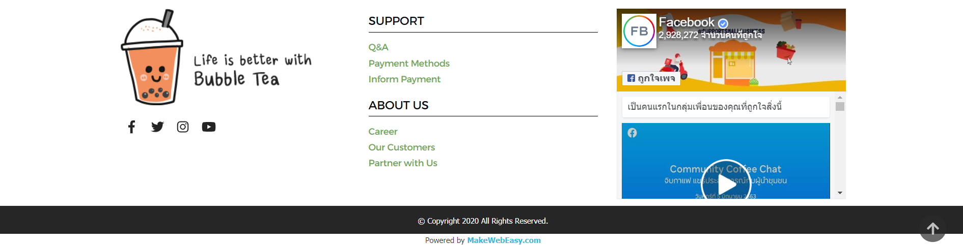 การจัดการแถบโฆษณา Powered by MakeWebEasy.com - MakeWebEasy Blog