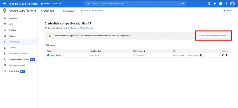 วิธีการขอ Google Map Api Key สำหรับใช้งานแผนที่ Google Map ...