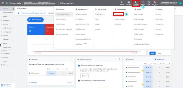 การใช้งานฟีเจอร์ Conversion Tracking ของ Google Adwords - MakeWebEasy Blog
