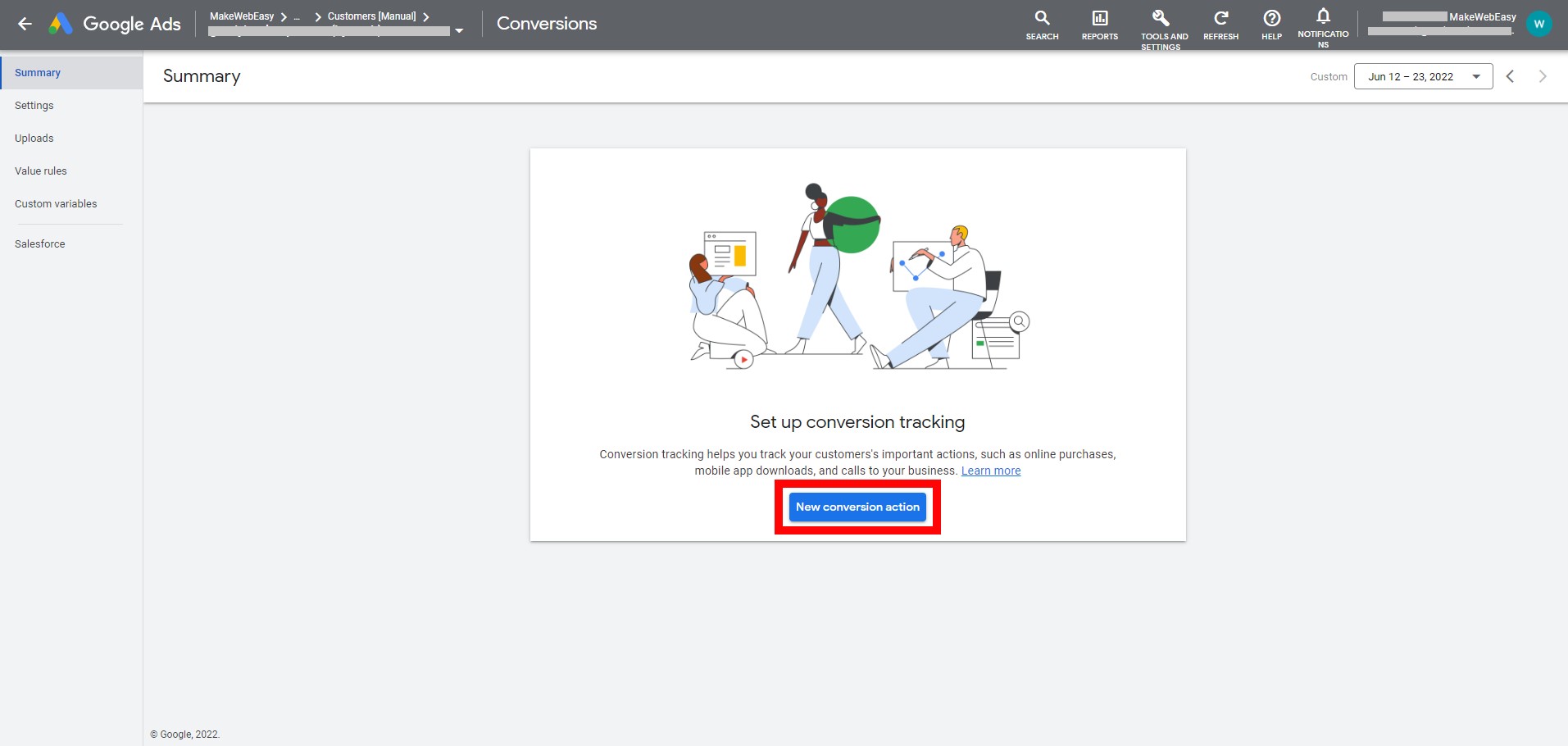 การใช้งานฟีเจอร์ Conversion Tracking ของ Google Adwords - MakeWebEasy Blog