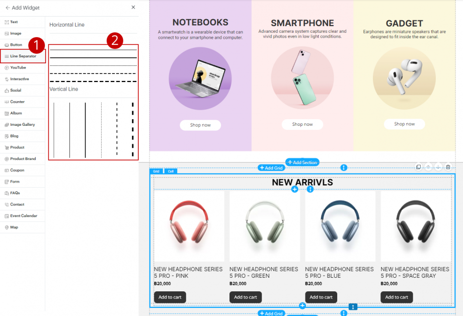 Add Widget - MakeWebaEasy Blog