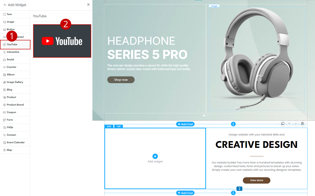 Add Widget - MakeWebaEasy Blog
