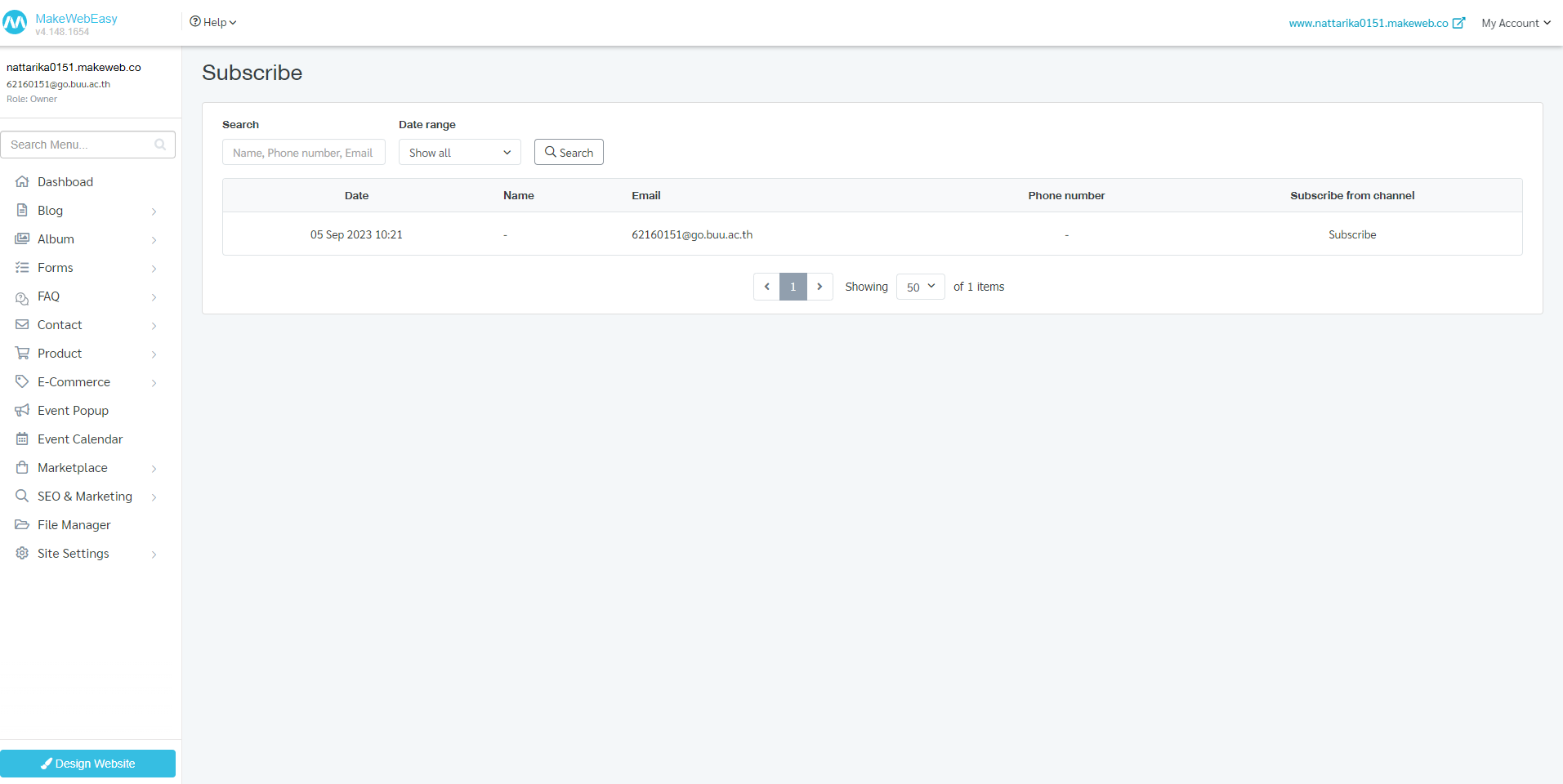Subcription Tracker - MakeWebaEasy Blog