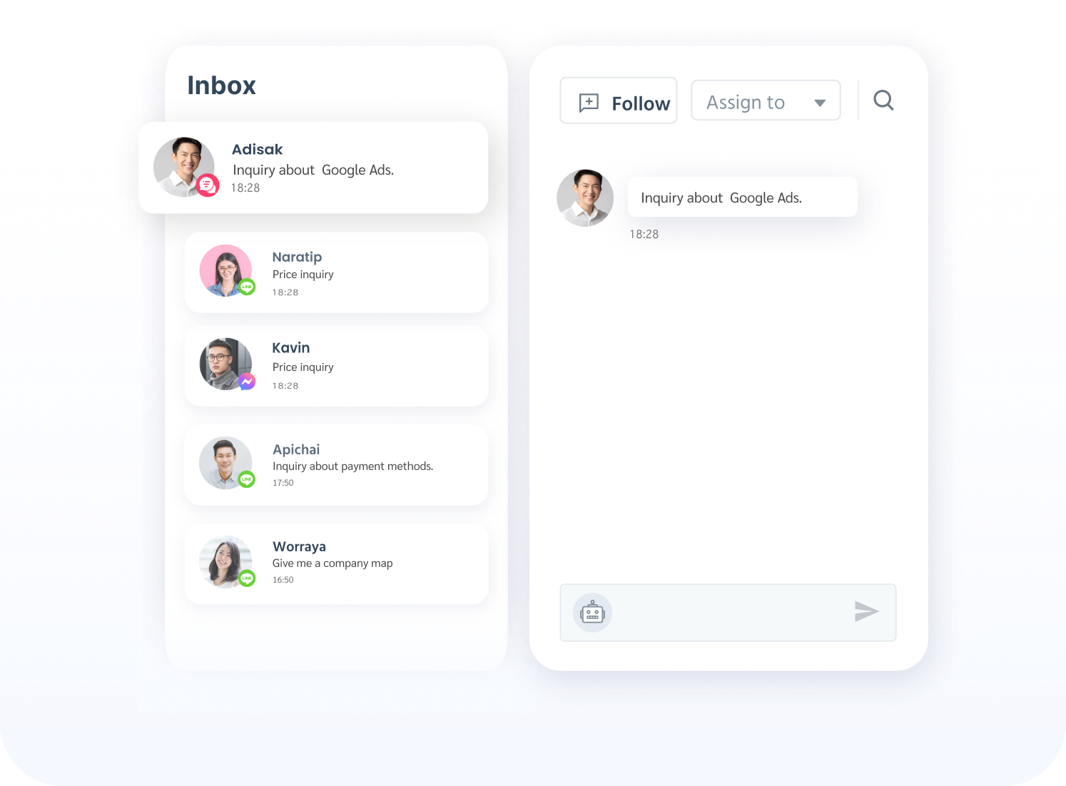 Chat Management Service - Chatcone