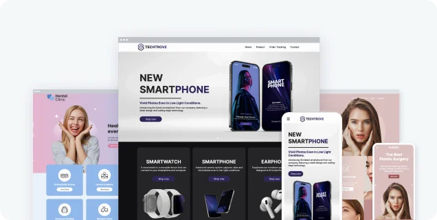 รวมฟีเจอร์และความสามารถเว็บไซต์ - MakeWebEasy Features