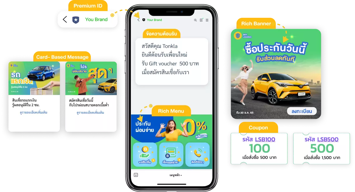 บริการรับทำ LINE OA เข้าถึงลูกค้าได้ง่ายขึ้นด้วย LINE ธุรกิจของคุณ